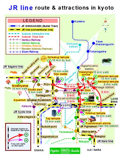JR line | Kyoto Bus & Train Guide