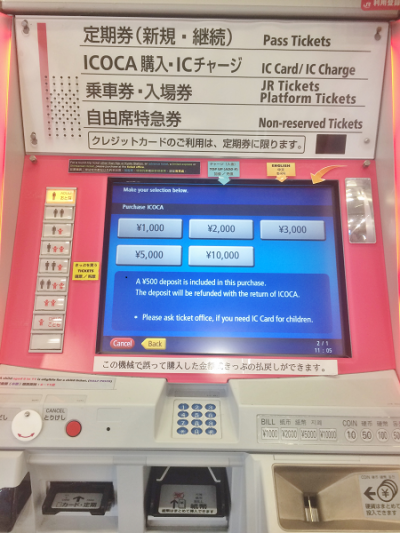 where and how to buy IC cards in kyoto | Kyoto Bus & Train Guide