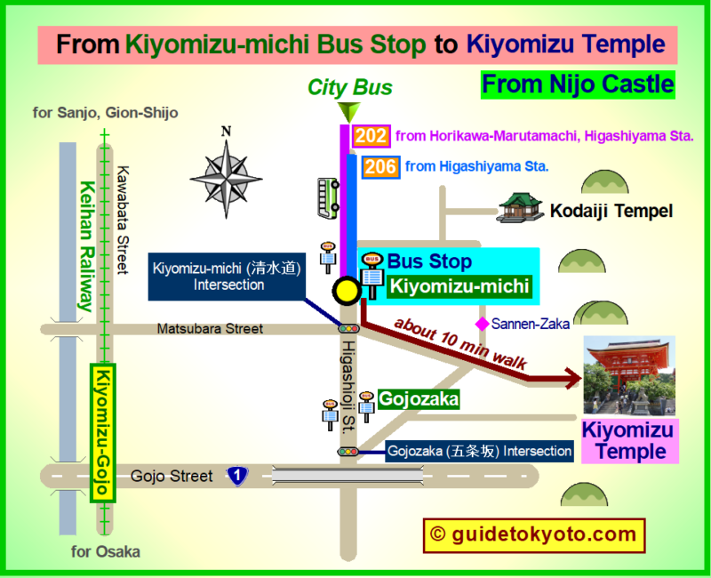 From Nijo Castle to Kiyomizu Temple | Kyoto Bus & Train Guide